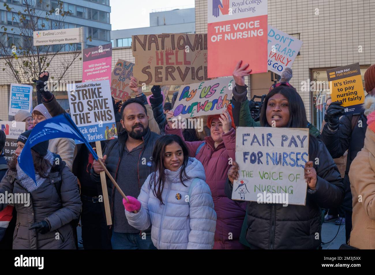 Supporting rcn strike hi-res stock photography and images - Alamy