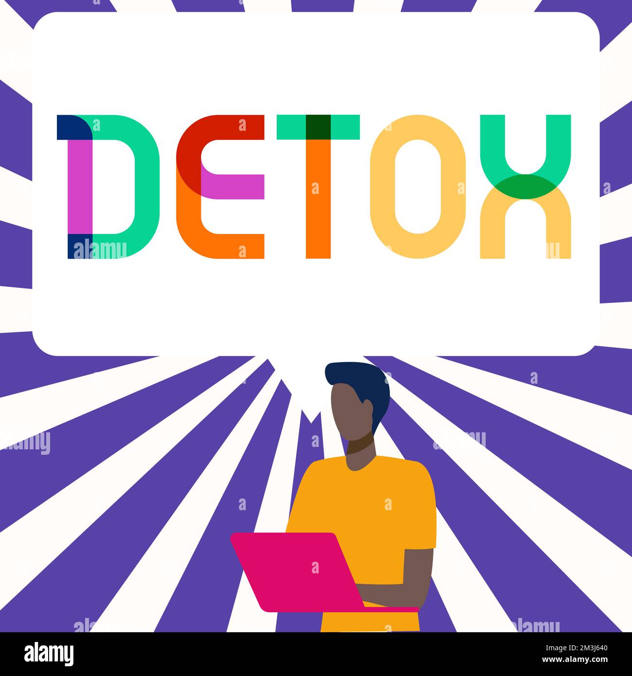 Hand writing sign Detox. Internet Concept Moment for Diet Nutrition ...