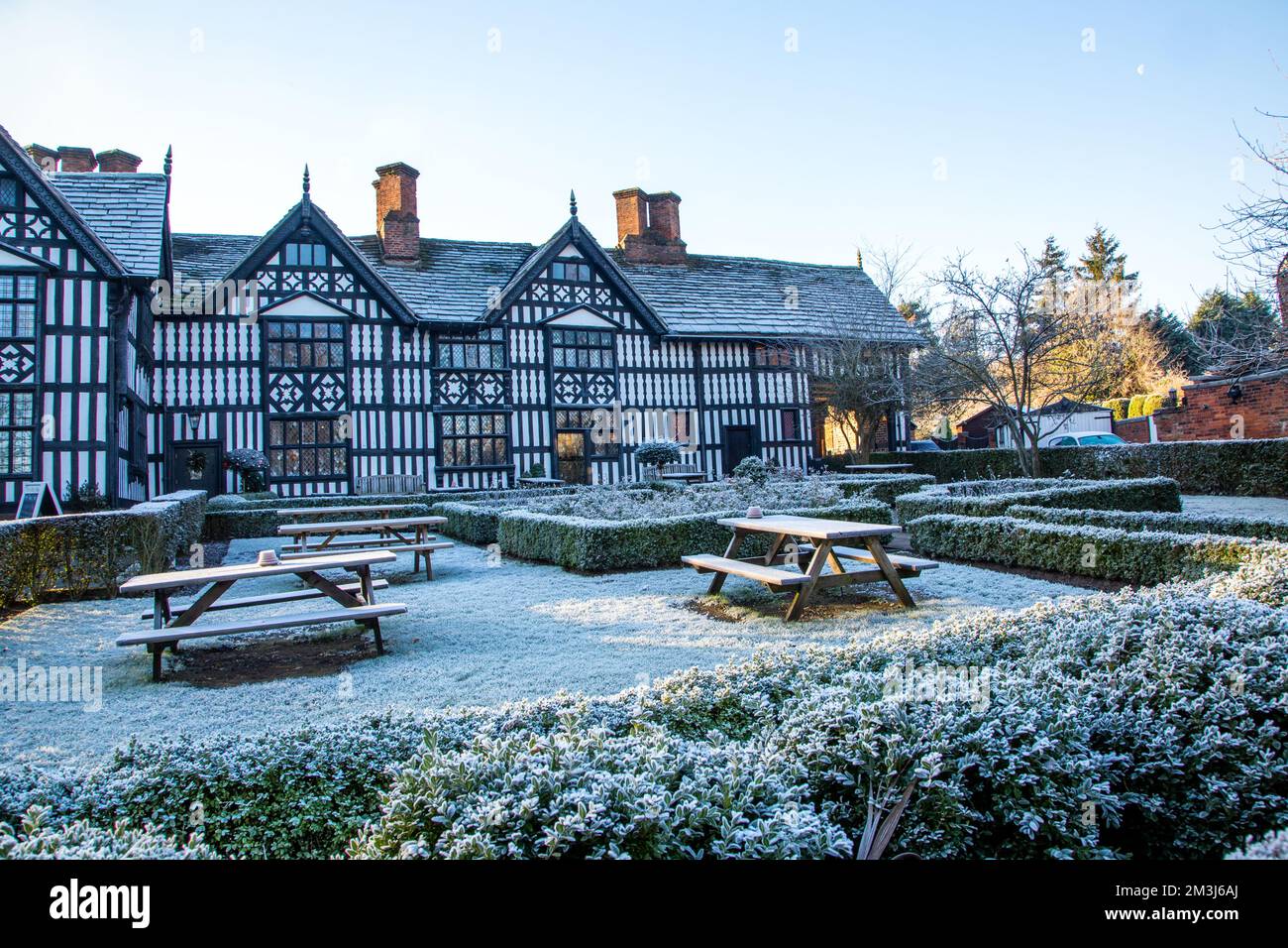 The Old Hall a coaching inn in the Cheshire market town of Sandbach ...