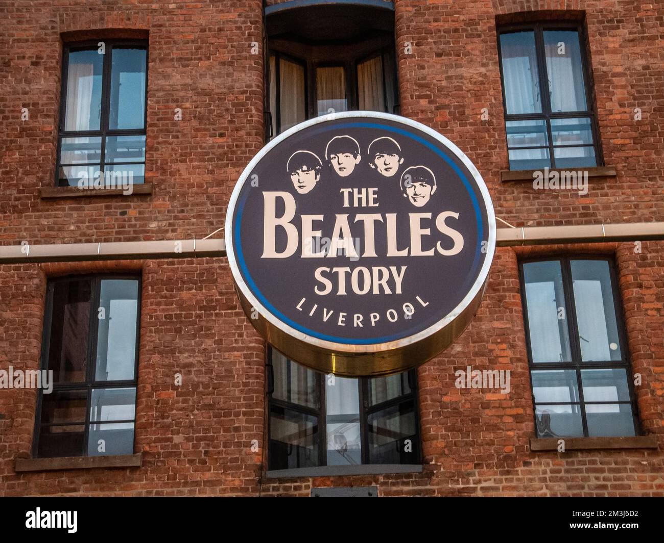 The Beatles Story Museum in Liverpool Stock Photo - Alamy