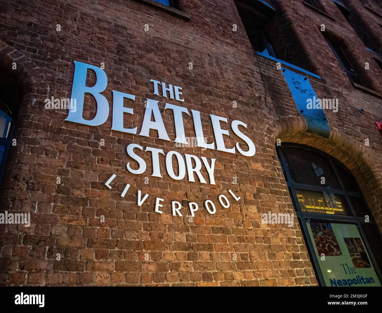 The Beatles Story Museum in Liverpool Stock Photo - Alamy