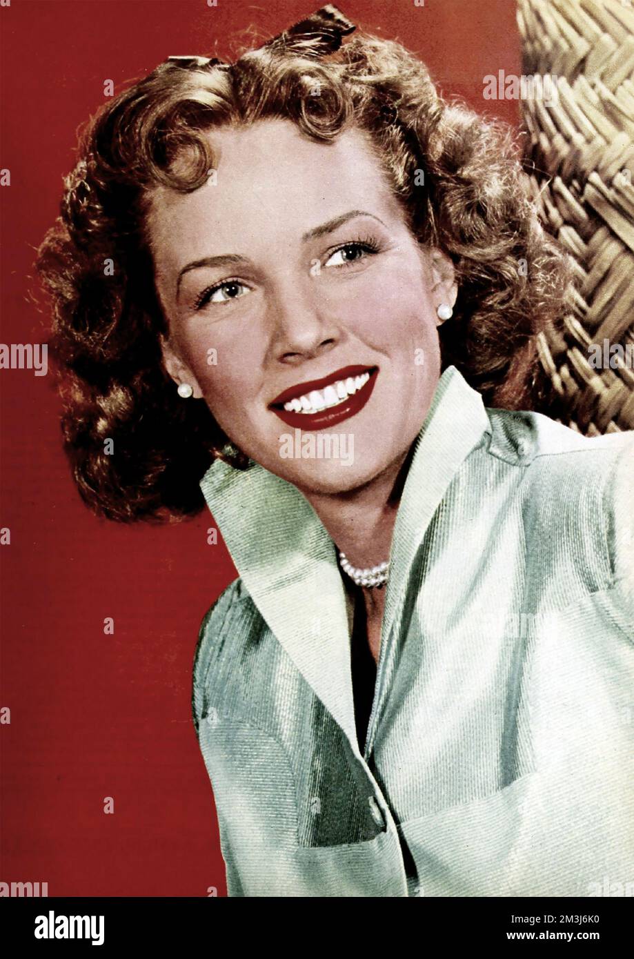 BARBARA BRITTON (1920-1980) American film actress in 1953 Stock Photo ...