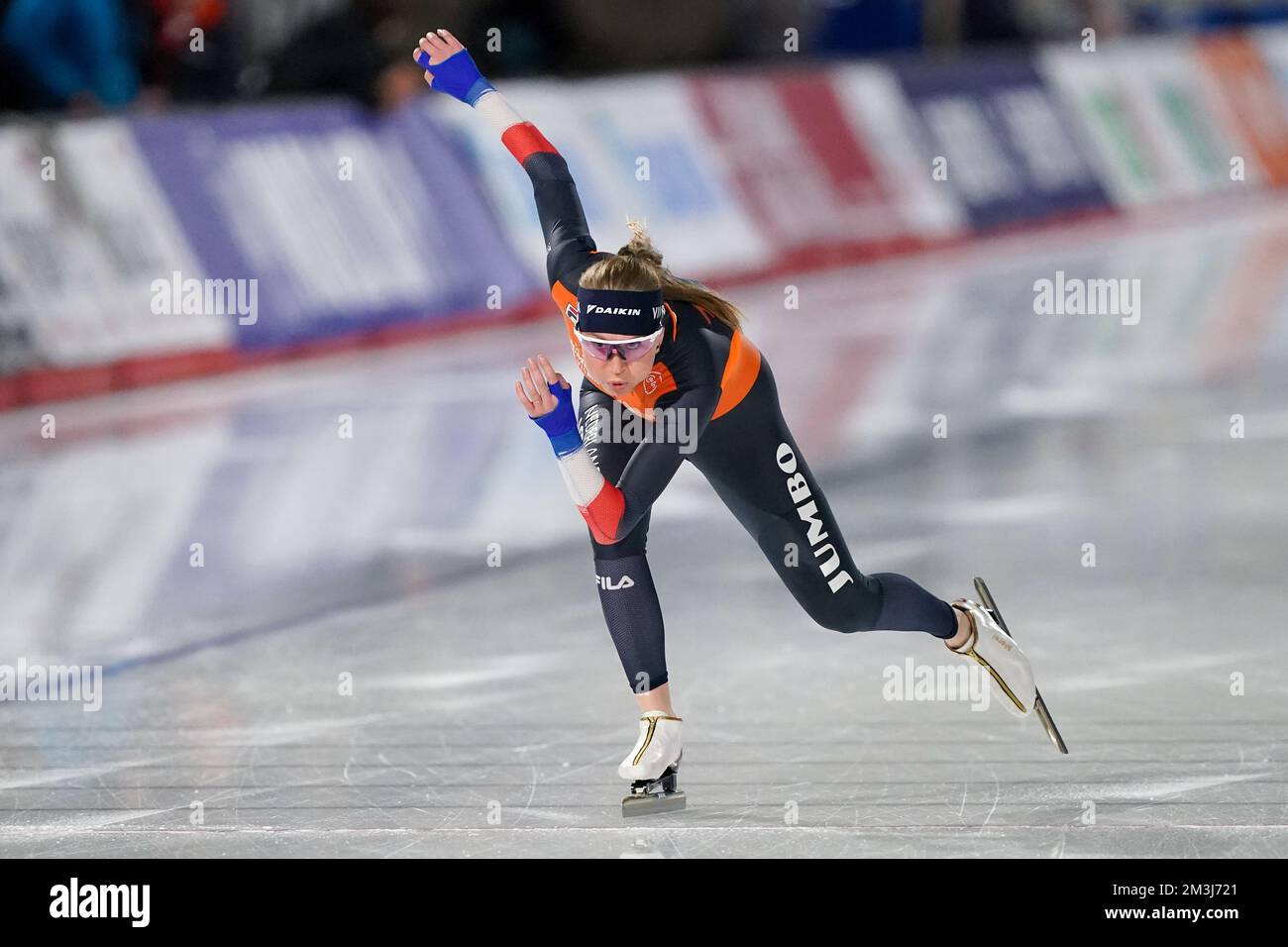 CALGARY, CANADA - DECEMBER 15: Merel Conijn of The Netherlands during a ...