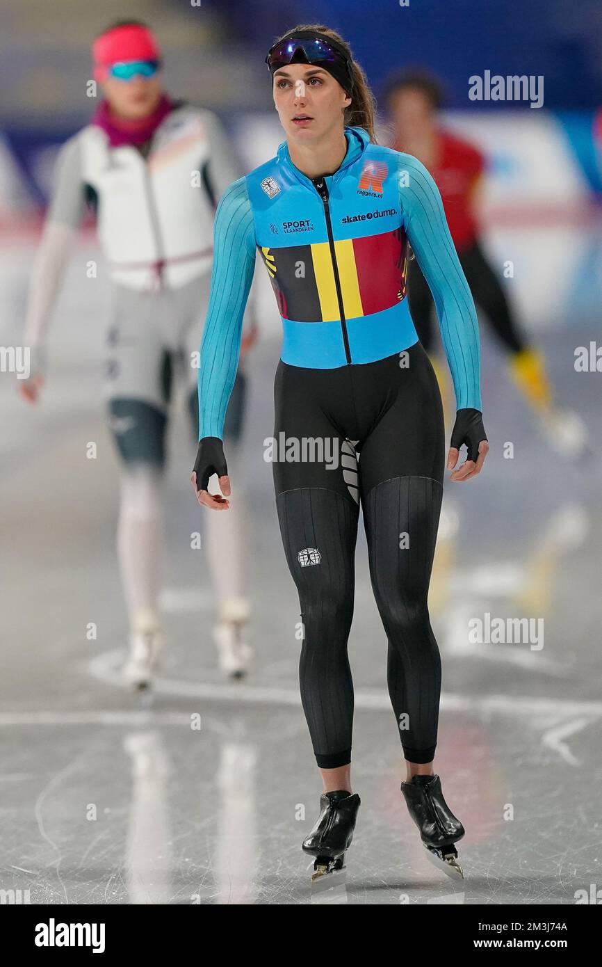 CALGARY, CANADA - DECEMBER 15: Isabelle van Elst of Belgium during a ...
