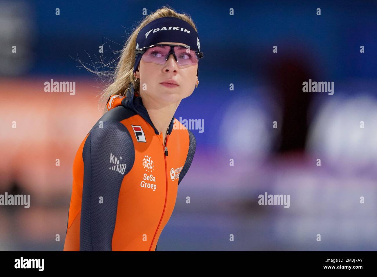CALGARY, CANADA - DECEMBER 15: Joy Beune of The Netherlands during a ...