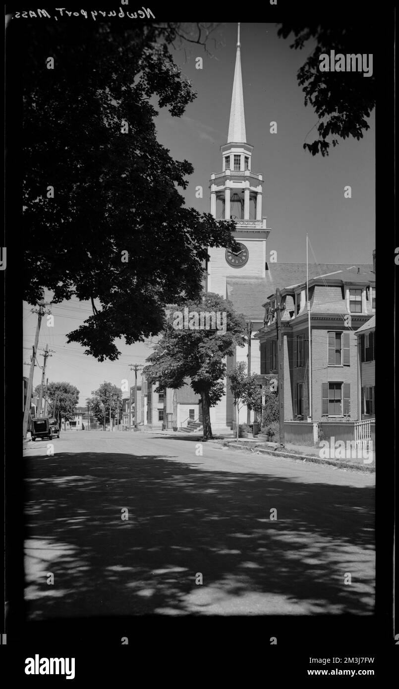 Newburyport, Mass. , Architecture, Towers. Samuel Chamberlain ...
