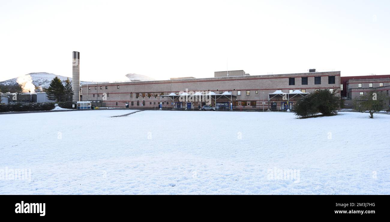 Melrose Scottish Borders 15th Dec 22. . Pic shows the Borders General ...