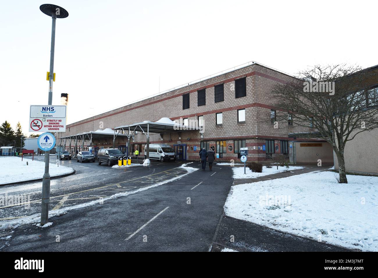 Melrose Scottish Borders 15th Dec 22. . Pic shows the Borders General ...