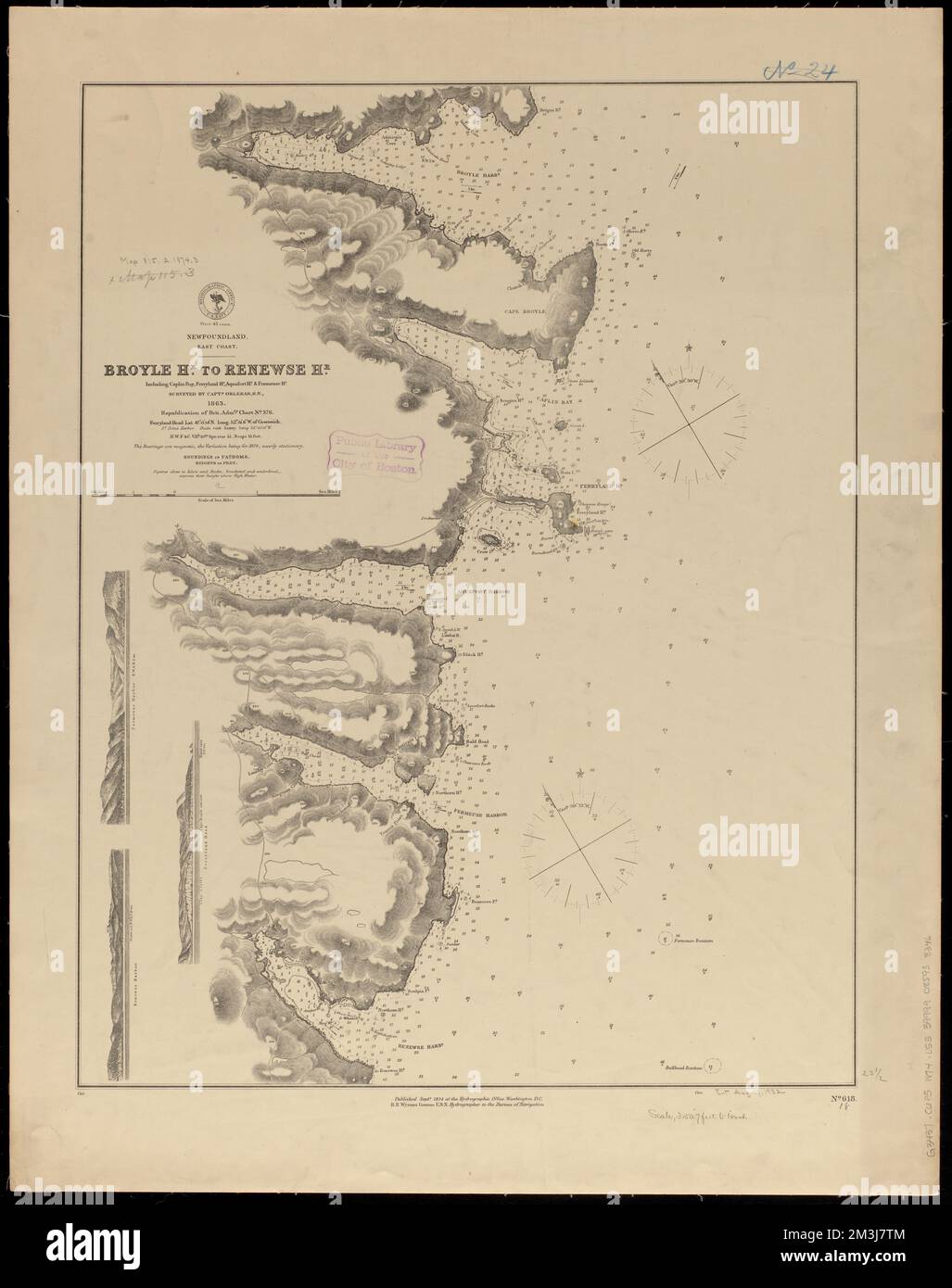 Newfoundland, east coast, Broyle Hr. to Renewse Hr. including Caplin ...