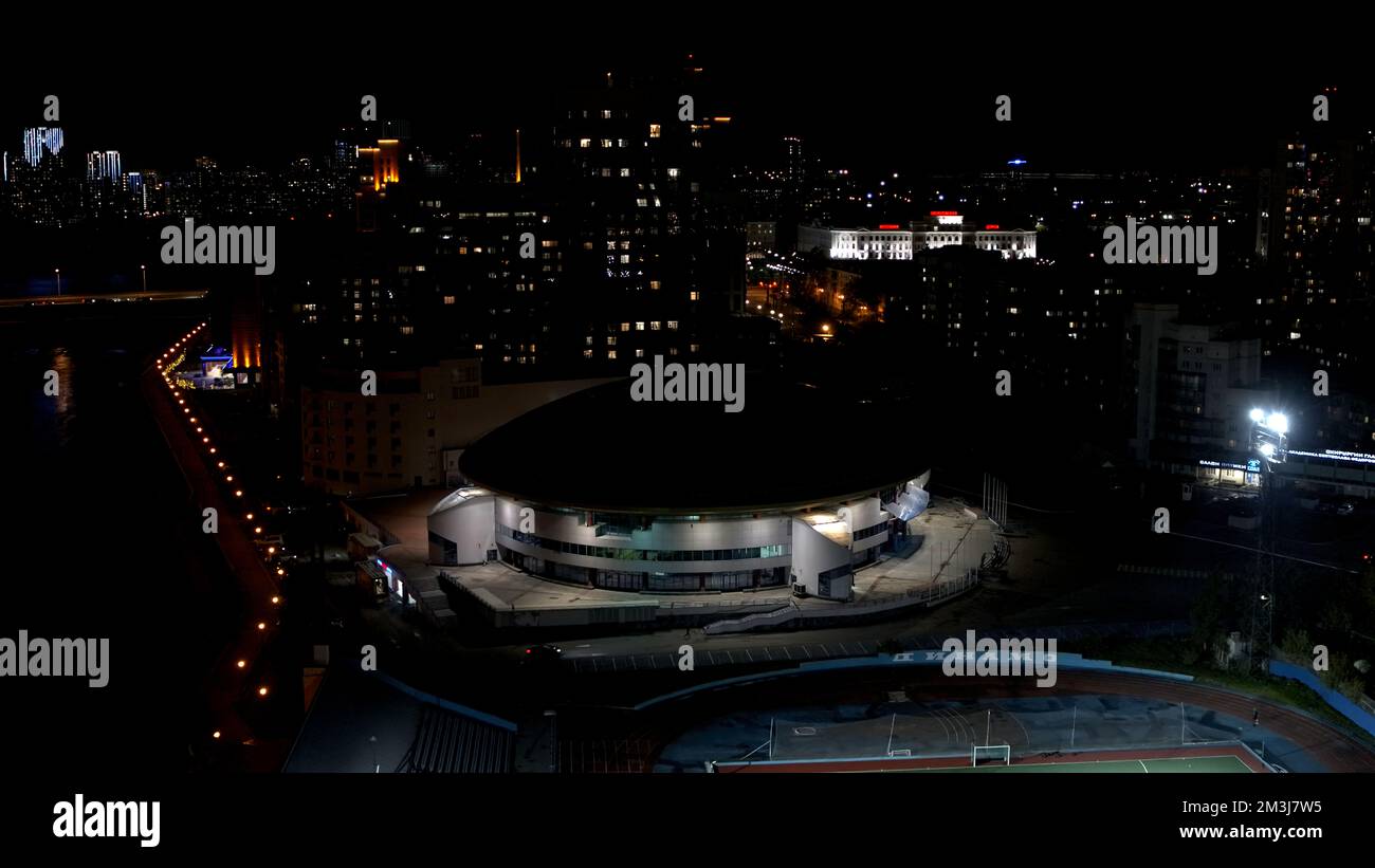 Rooftop football soccer field in hi-res stock photography and images ...