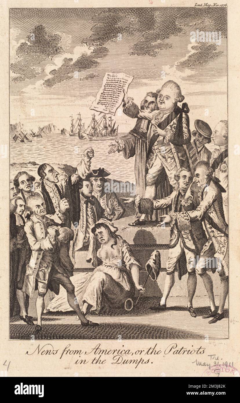 Lord north 1775 hi-res stock photography and images - Alamy