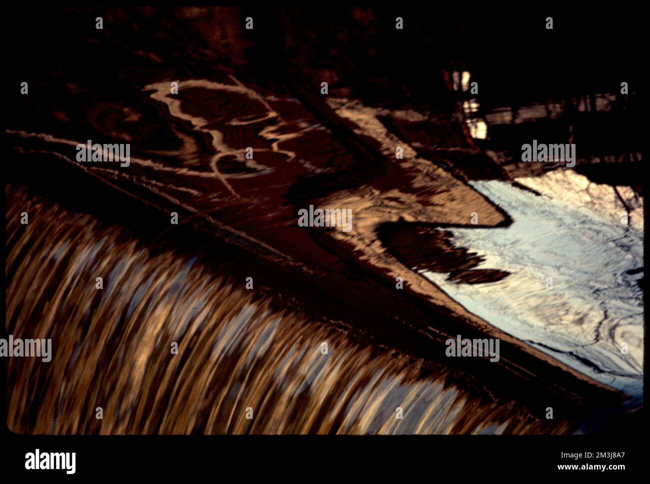 Newton Lower Falls - Rt. 16 , Rivers, Dams. Photographs by Ernst ...