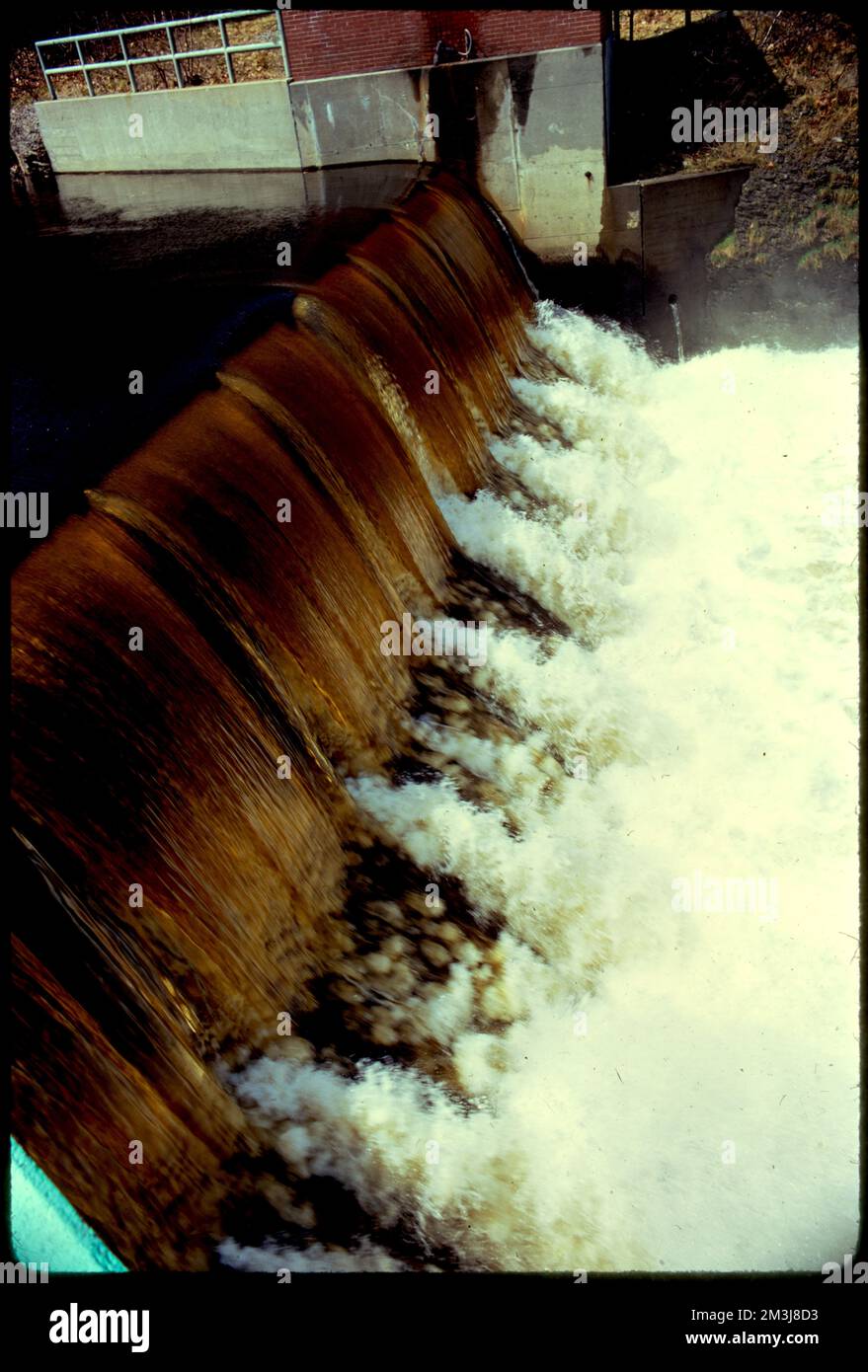 Newton Upper Falls at Silk Mill Dam , Rivers, Dams, Water pollution ...