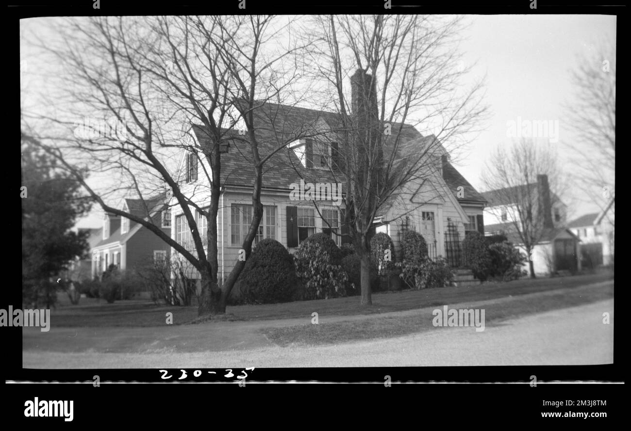 Nichols Rd #25 , Houses. Needham Building Collection Stock Photo - Alamy