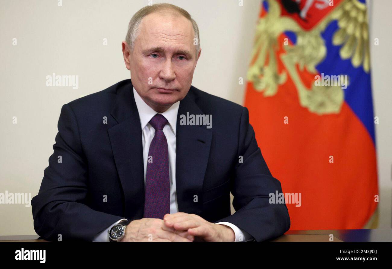 Moscow, Russia. 16th Dec, 2022. Vladimir PUTIN (President Russia ...