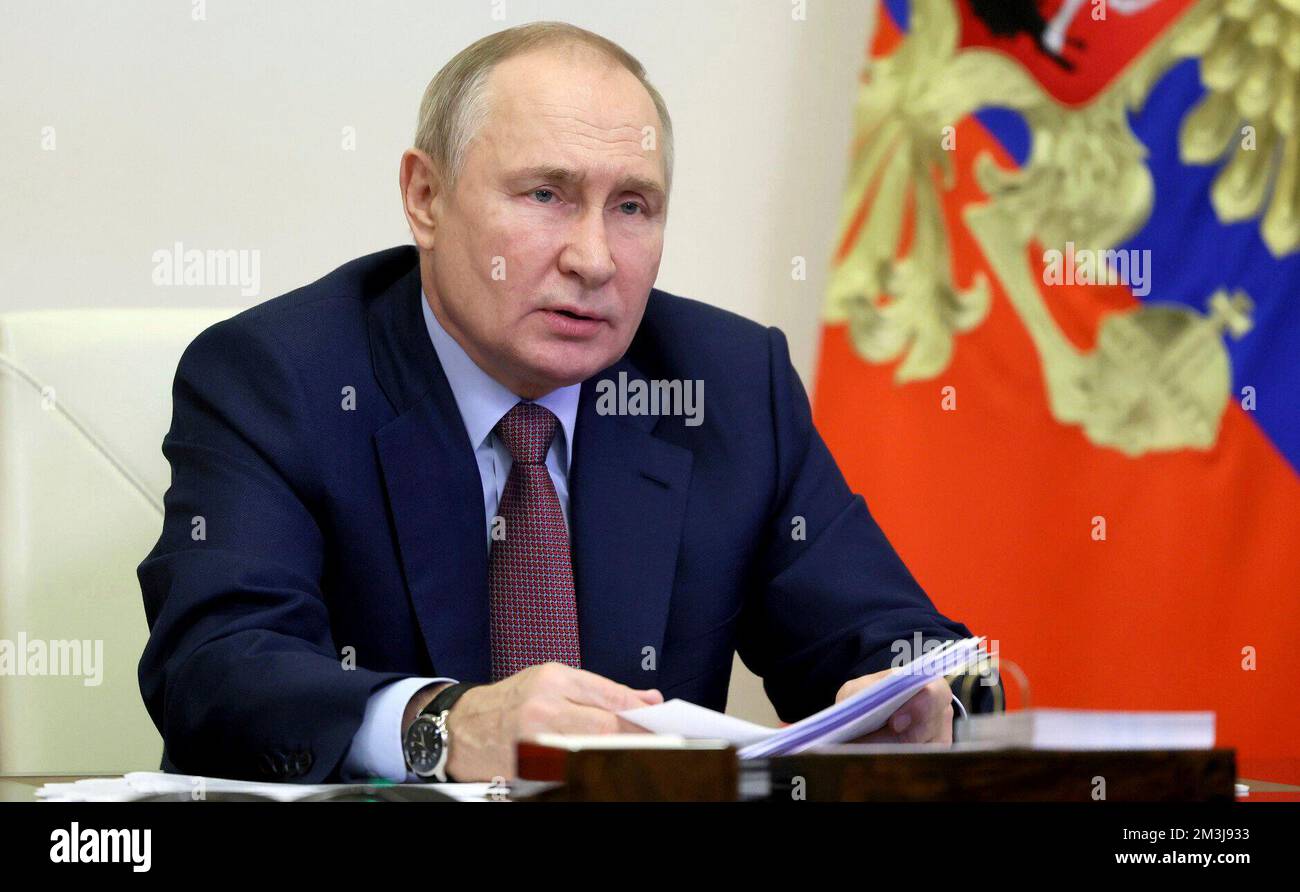 Moscow, Russia. 16th Dec, 2022. Vladimir PUTIN (President Russia ...