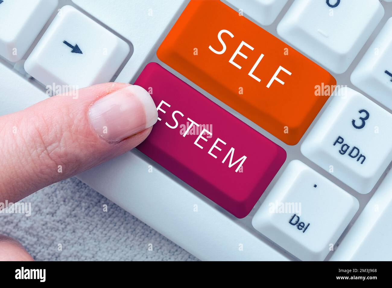 Sign displaying Self Esteem. Internet Concept a feeling of having ...