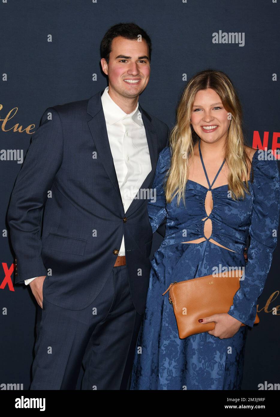 LOS ANGELES, CALIFORNIA - DECEMBER 14: Nicholas Bellavia (L) and guest ...