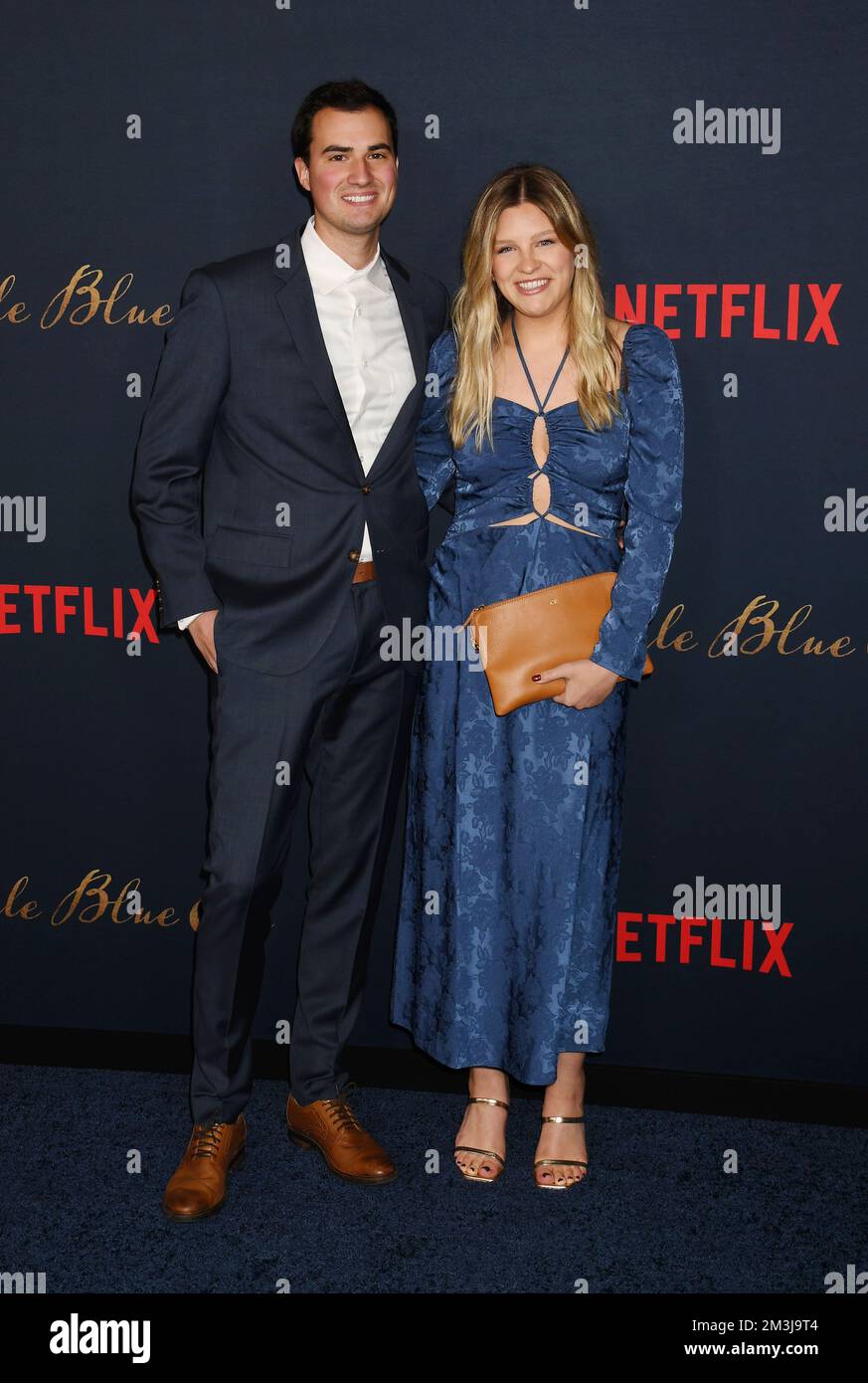 LOS ANGELES, CALIFORNIA - DECEMBER 14: Nicholas Bellavia (L) and guest ...