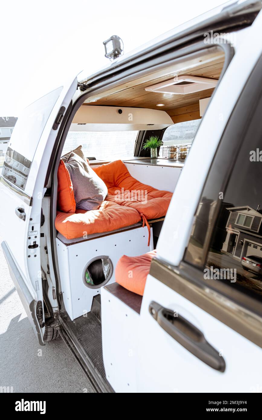 Beautiful bright natural light entering and illuminating an old self ...