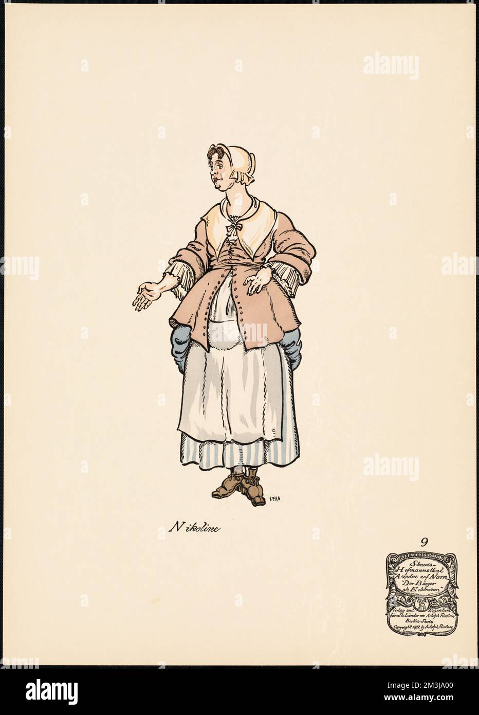 Nikoline , Operas & operettas, Costumes Stock Photo - Alamy