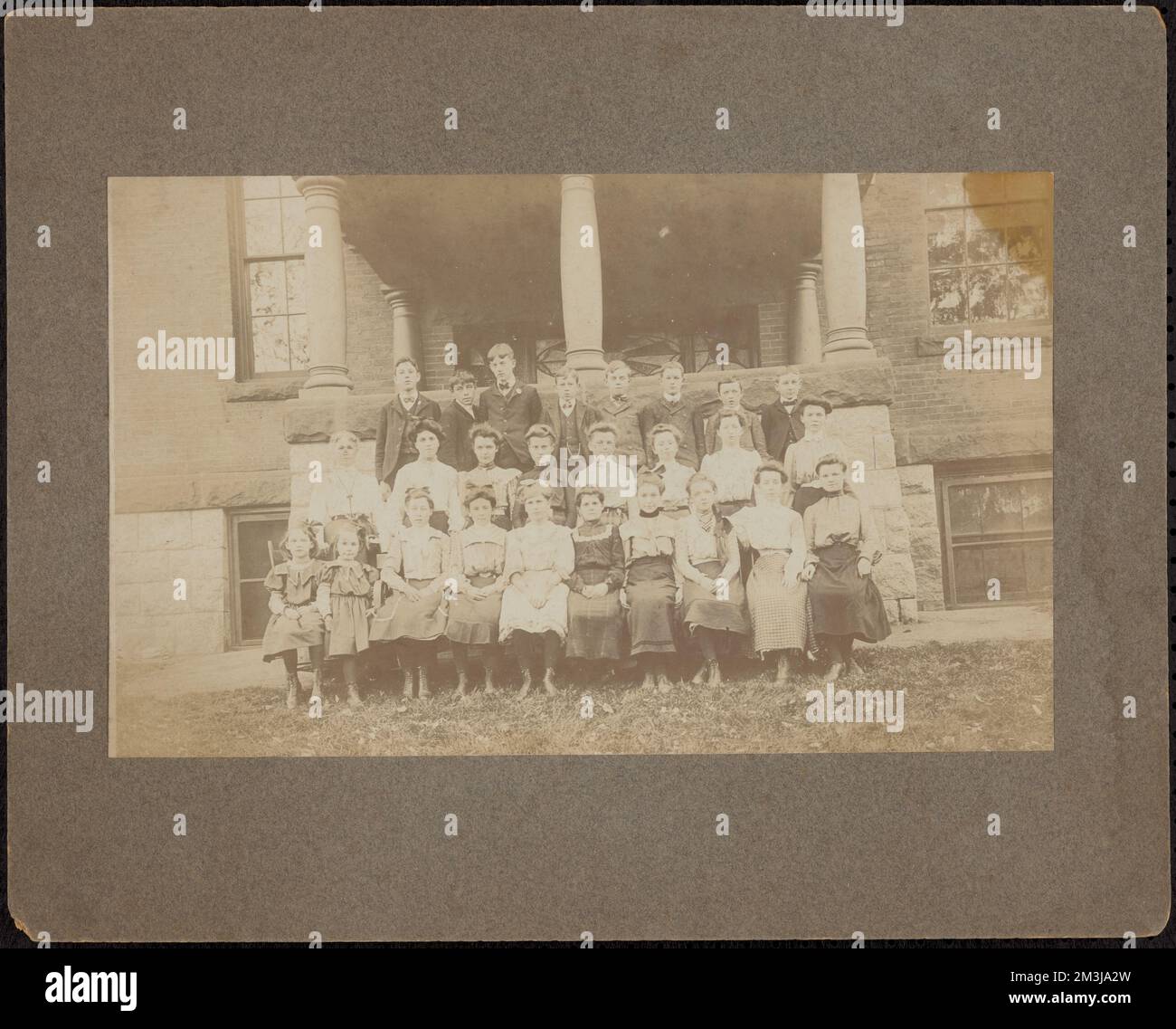 Ninth grade class photograph, class 4 , School children, Schools ...