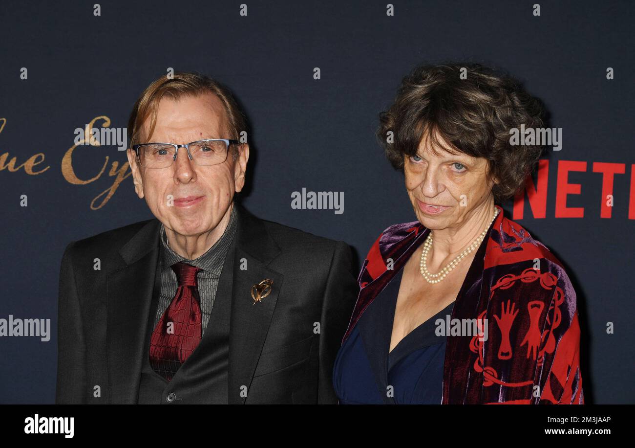 LOS ANGELES, CALIFORNIA - DECEMBER 14: (L-R) Timothy Spall and Shane ...