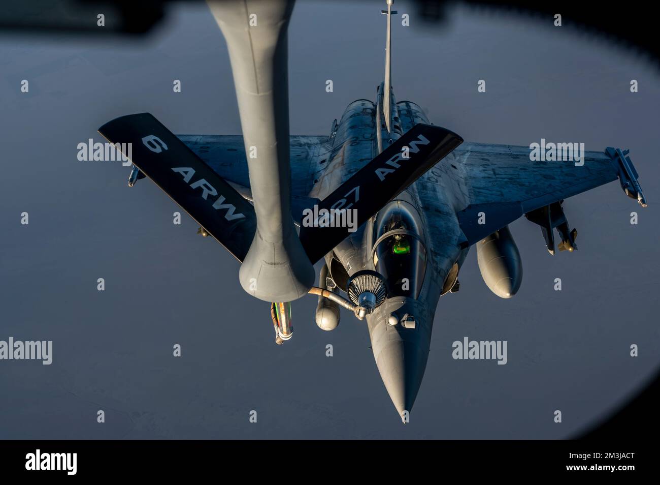 A French Navy Rafale assigned to the Charles de Gaulle Carrier Strike ...