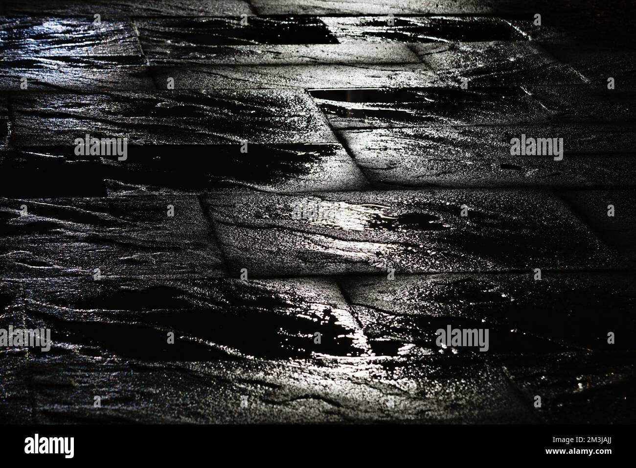 brick lot after rain Stock Photo - Alamy