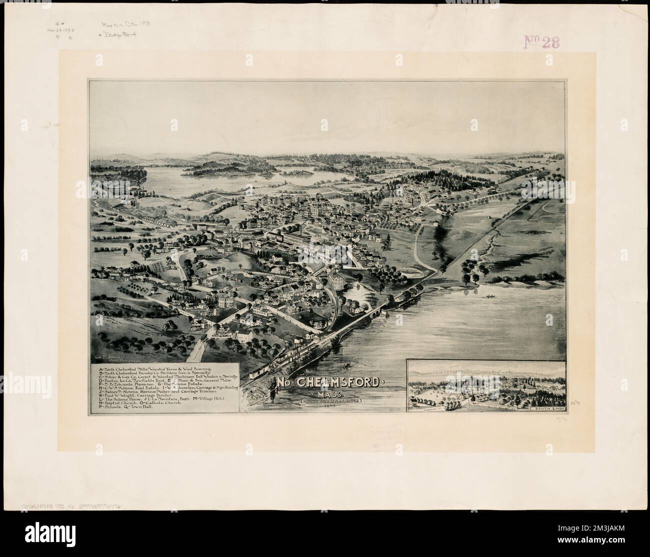 No. Chelmsford, Mass : on the Merrimac River, 1893 , North Chelmsford ...