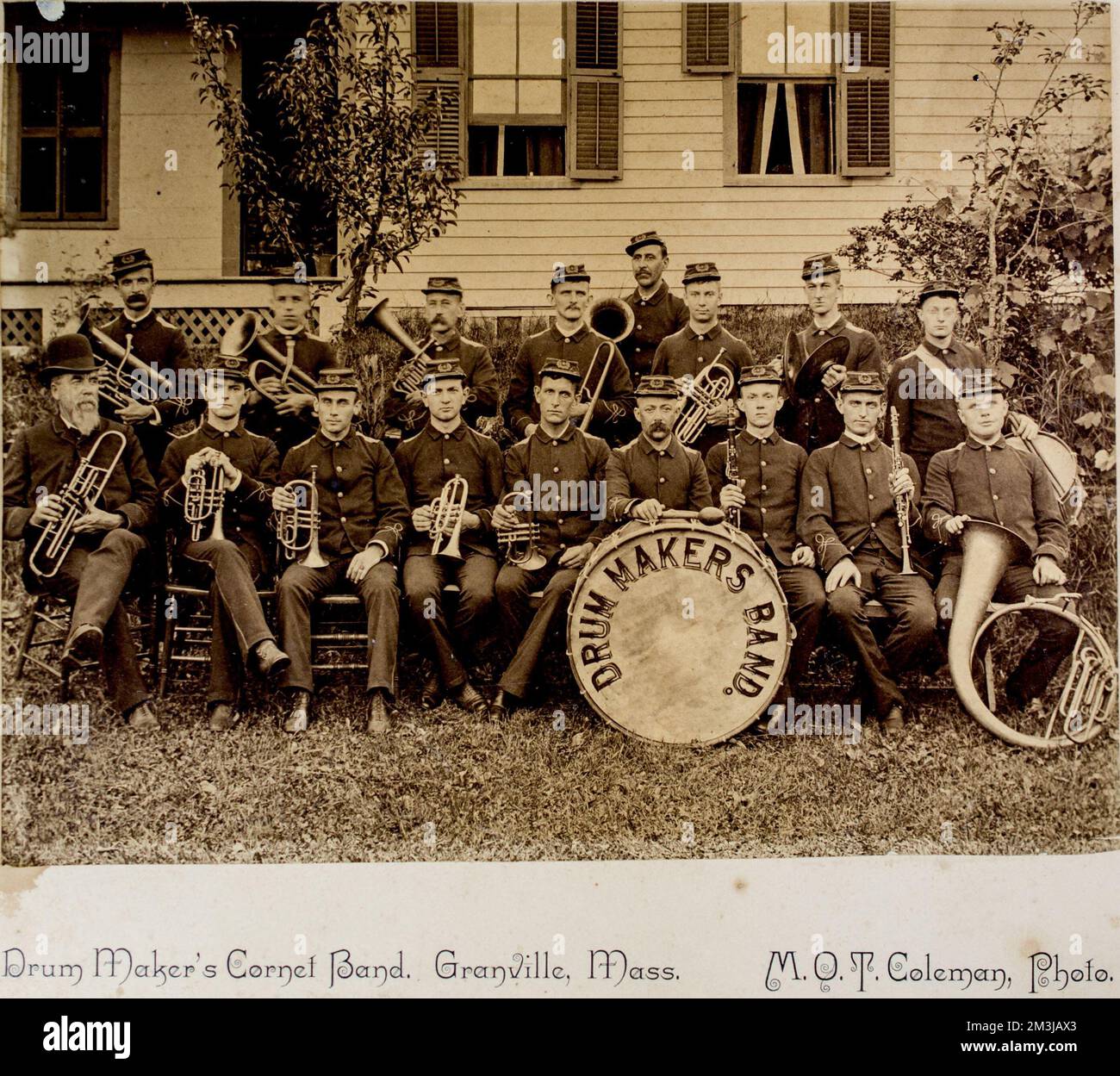 Noble & Cooley Drum Makers Band , Bands, Band uniforms, Brass ...