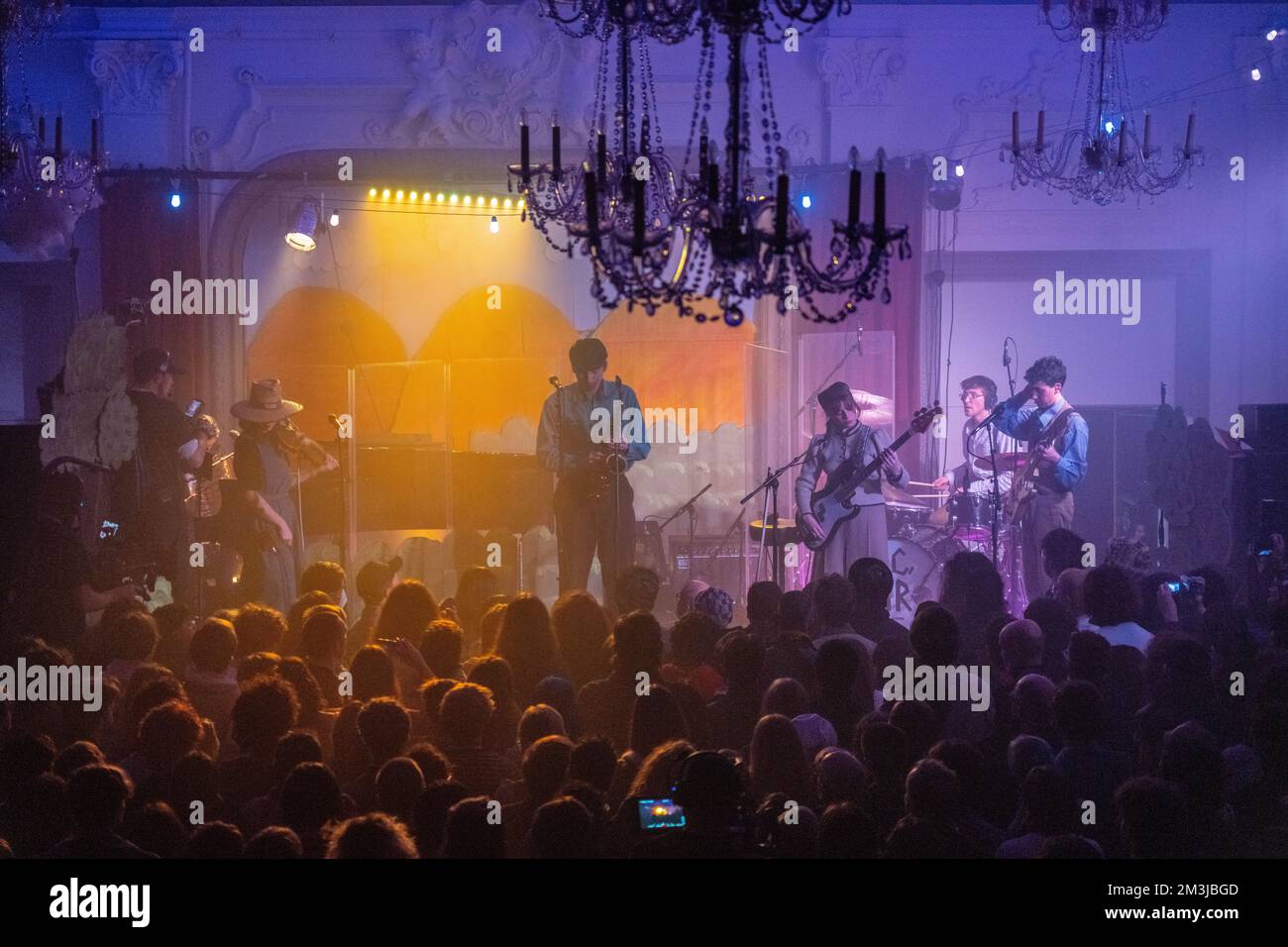 London, UK. Thursday, 15 December, 2022. Black Country, New Road ...