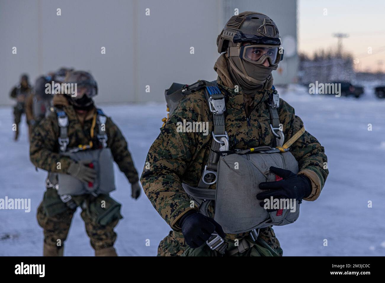 U.S. Marines with 2d Reconnaissance Battalion, 2d Marine Division ...