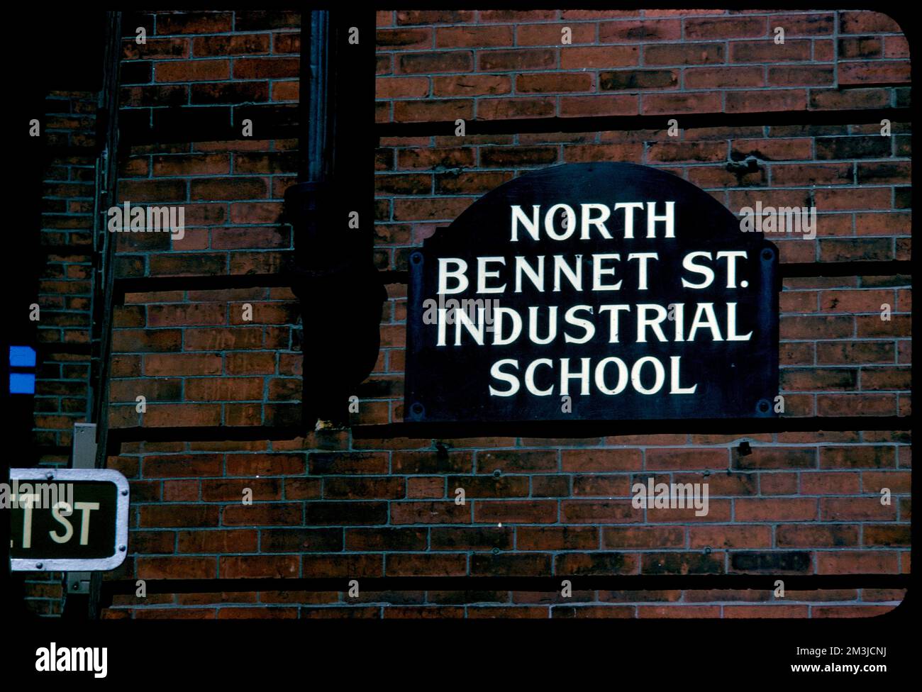 North Bennet St. Industrial School sign, Boston , Signs Notices ...