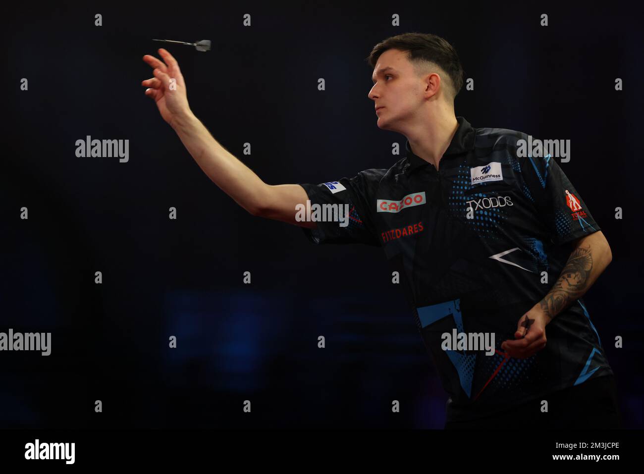 Alexandra Palace, London, UK. 15th Dec, 2022. 2022/23 PDC Cazoo World ...