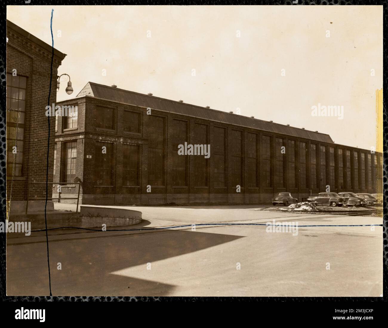 North elevation bldg 36 , Armories, Buildings, Watertown Arsenal Mass ...