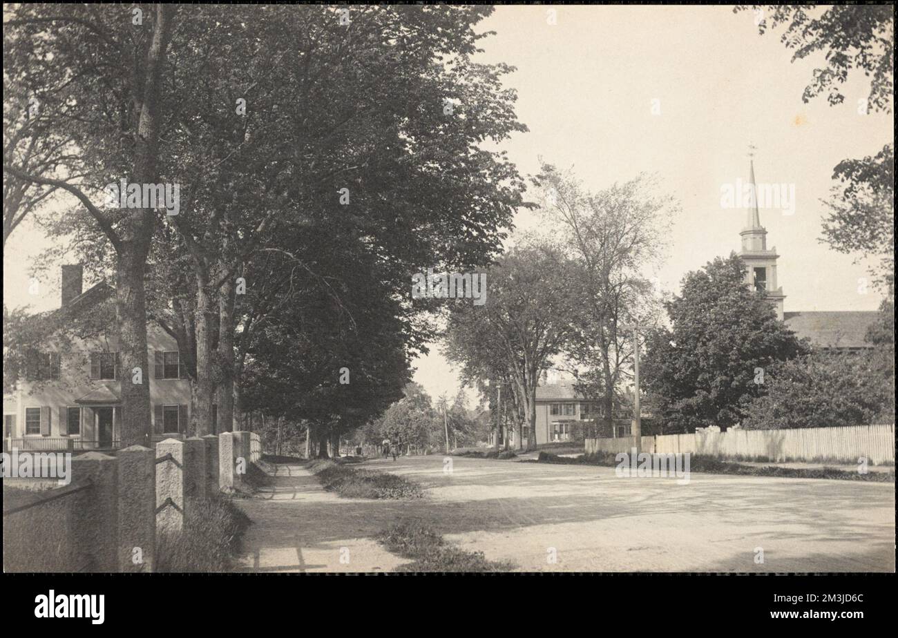 North Main Street, Sharon MA ,. Sharon Public Library Photo Collection ...