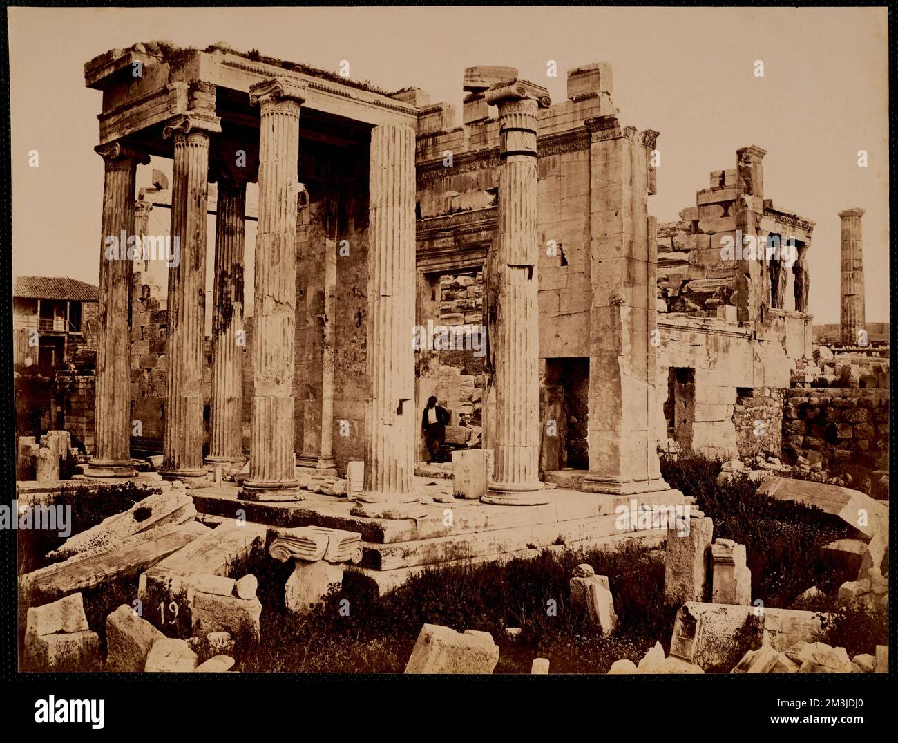 North portico of Erechtheum , Greek temples, Archaeological sites ...