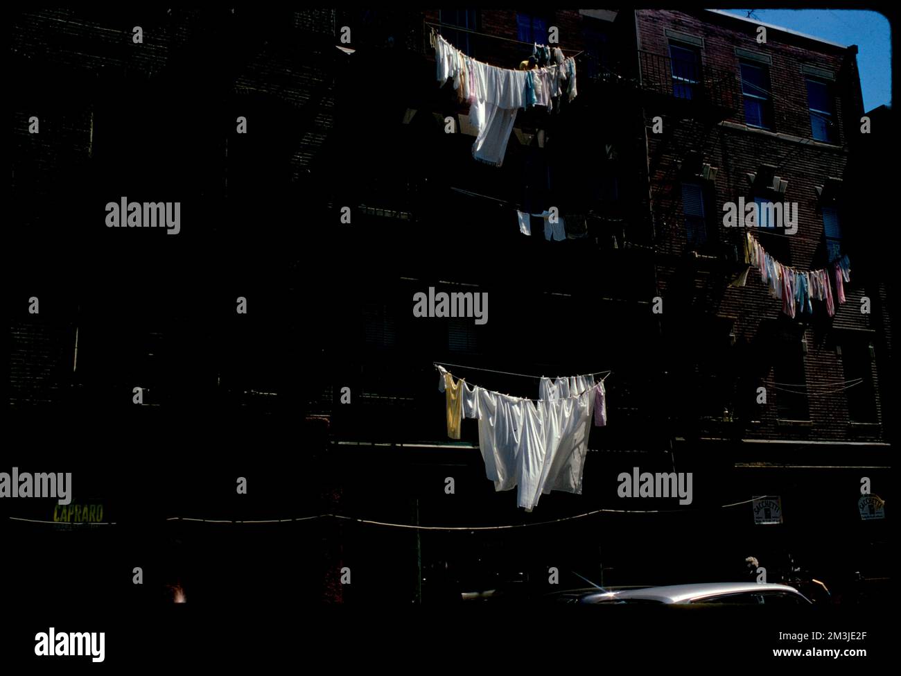 North Street, North End, Boston , Clotheslines, Buildings. Edmund L ...