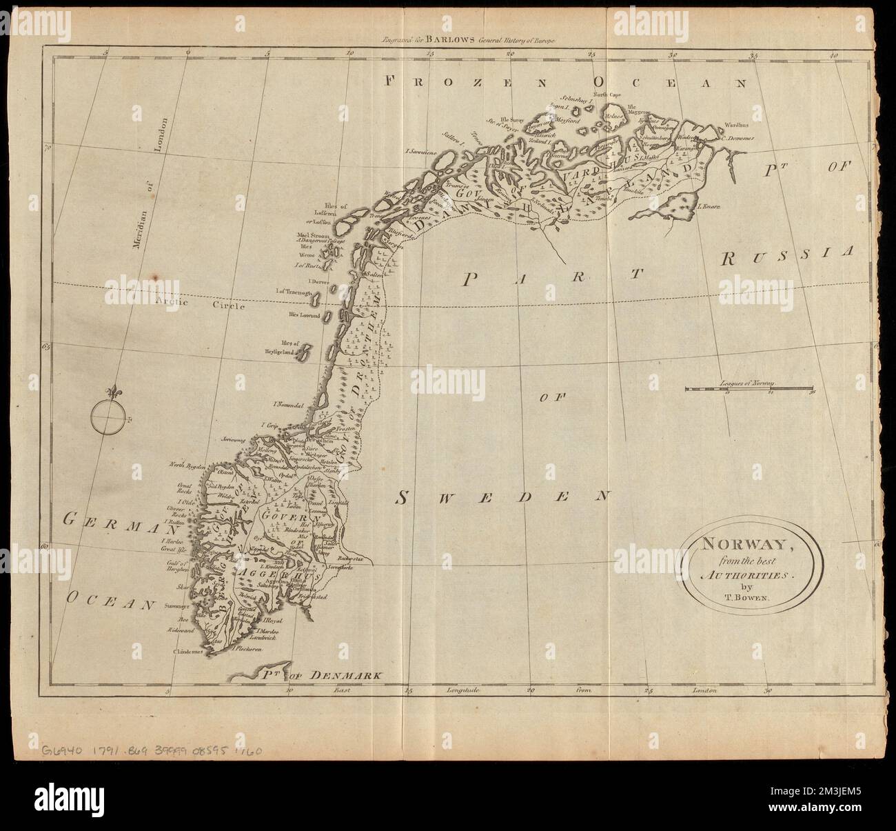 Norway, from the best authorities , Norway, Maps Norman B. Leventhal ...