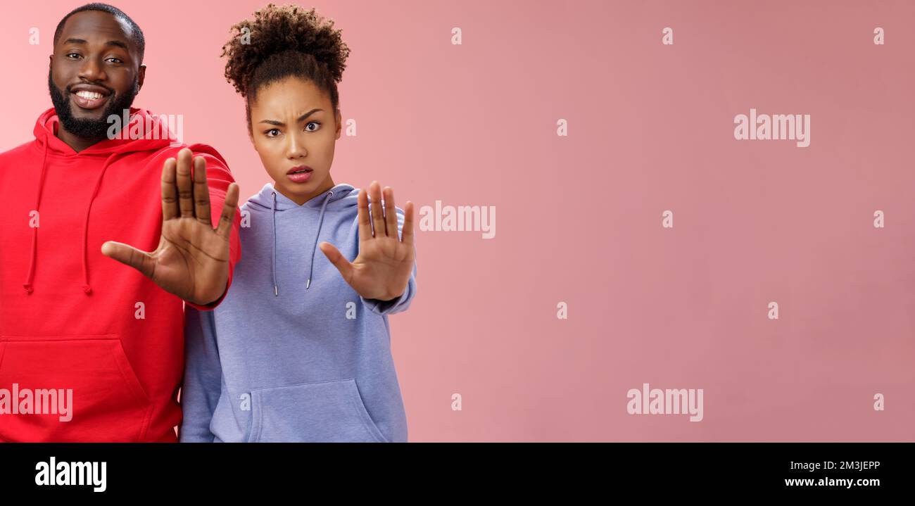 Friend asking stop worrying health raise palm forbidden enough ...