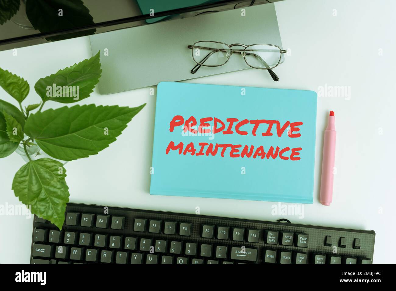 Sign displaying Predictive Maintenance. Internet Concept Predict when ...