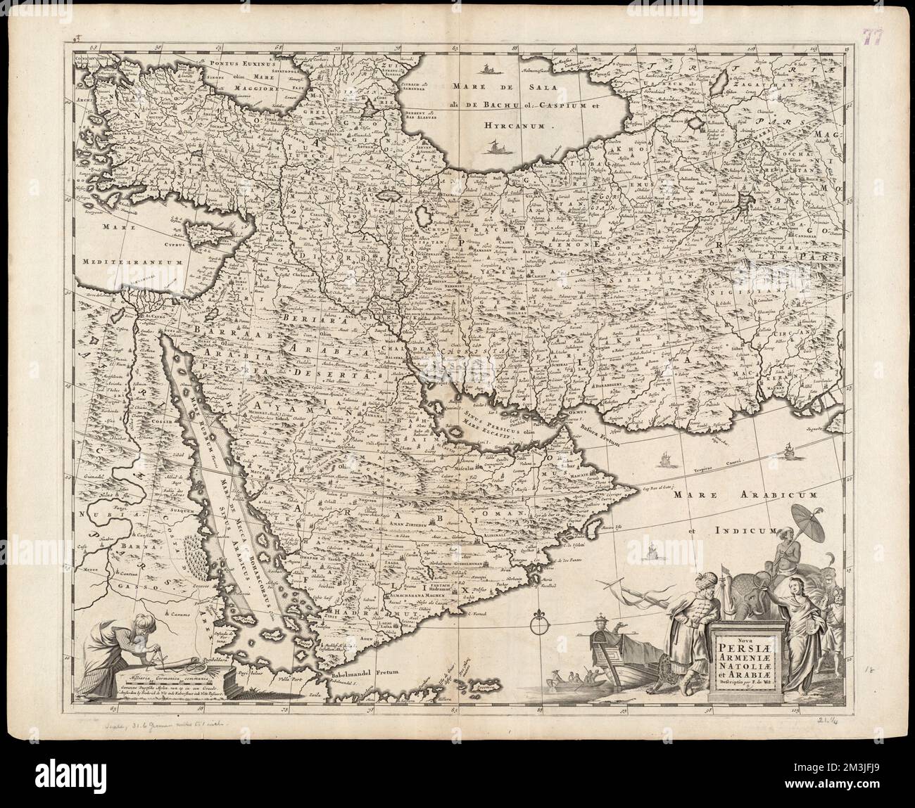 Nova Persiae Armeniae Natoliae et Arabiae , Middle East, Maps, Early ...