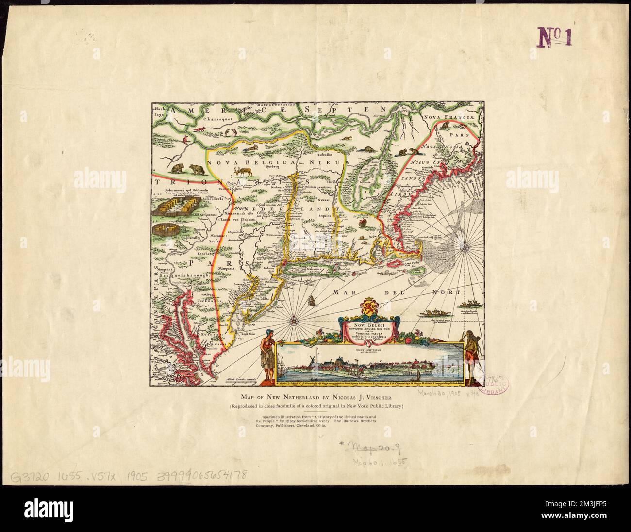 Novi belgii map hi-res stock photography and images - Alamy