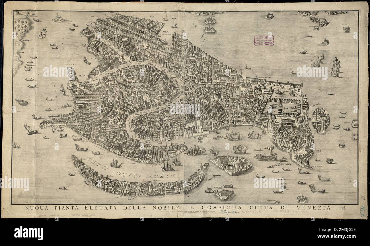 Renaissance venice map hi-res stock photography and images - Alamy