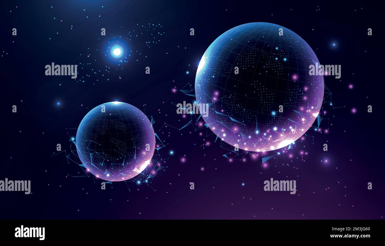 Metaverse digital sphere Stock Vector Image & Art - Alamy