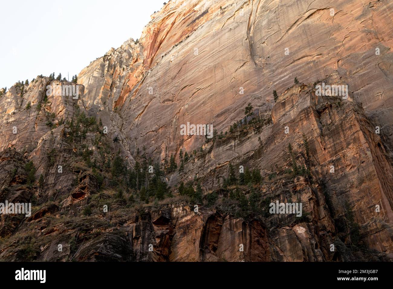 Various colors, textures, scenery and rock formations among the Zion ...