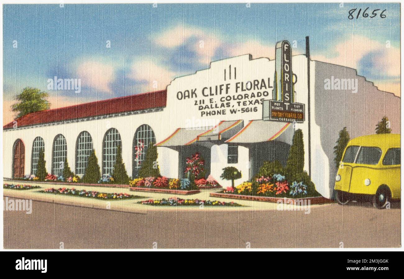 Oak Cliff Floral Co., 211 E. Colorado, Dallas, Texas , Commercial ...