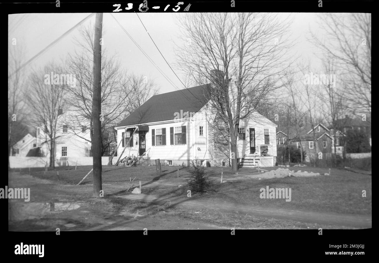 1920s brick building Black and White Stock Photos & Images - Alamy