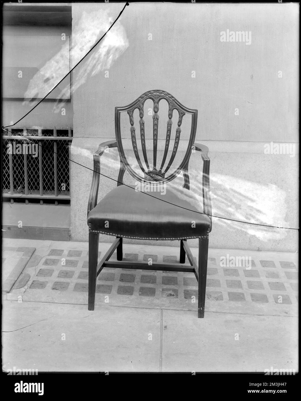 Objects, furniture, chair, Hepplewhite, Doyle mansion, Salem, 33 Summer ...